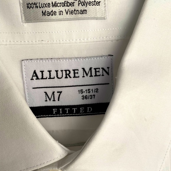 Shirts | Allure Men Fitted Mens Dress Shirt | Poshmark
